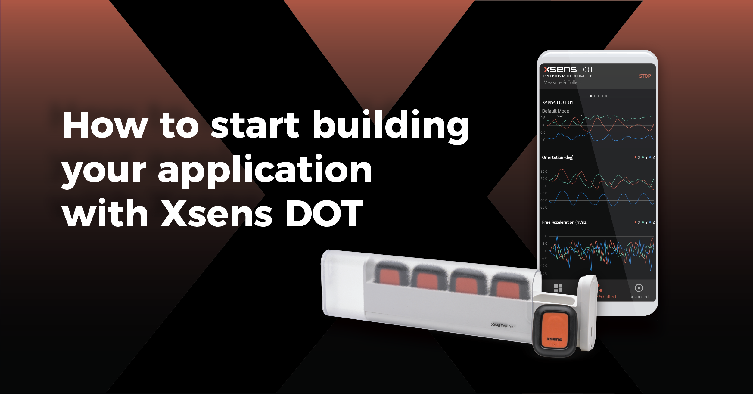 How to start building your application with Xsens DOT